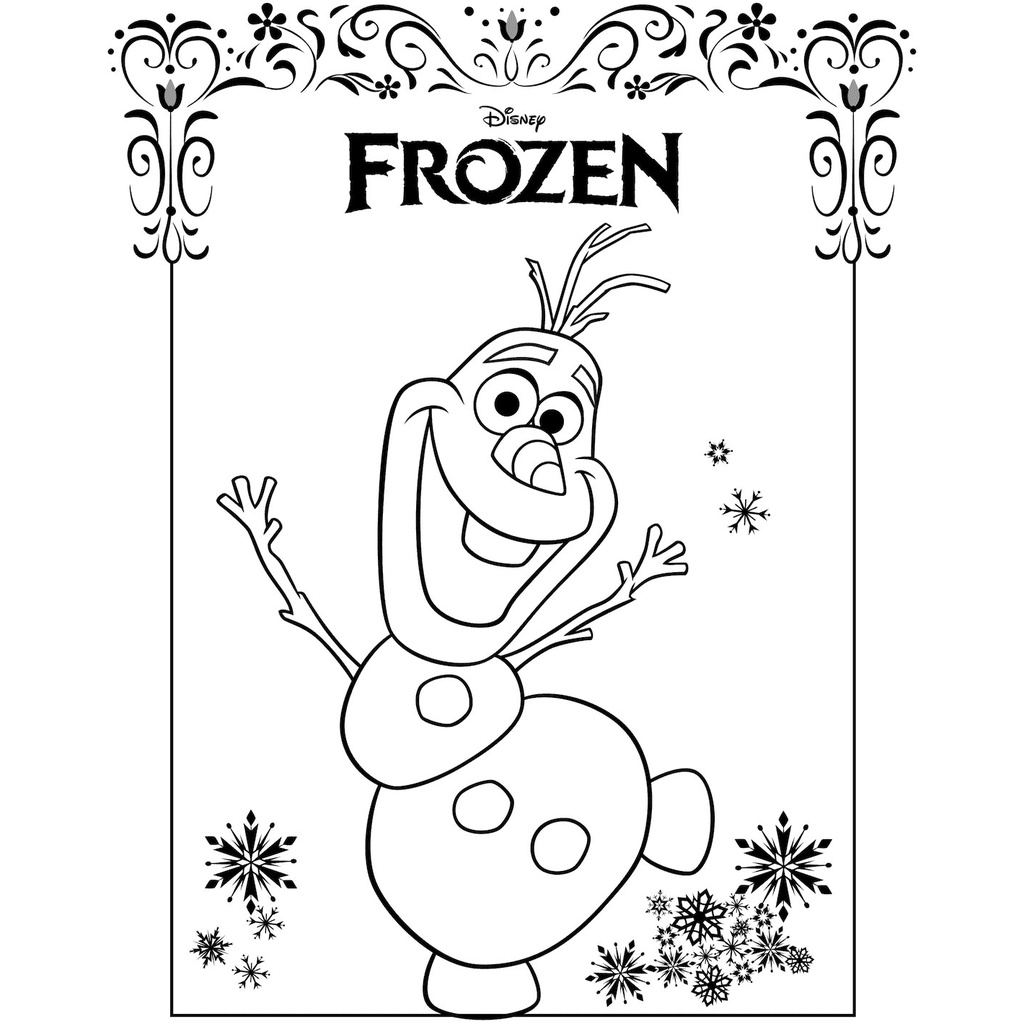 Jual Gambar Sketsa Mewarnai / Frozen / Part 1 / Gambar Sketsa / Gambar ...