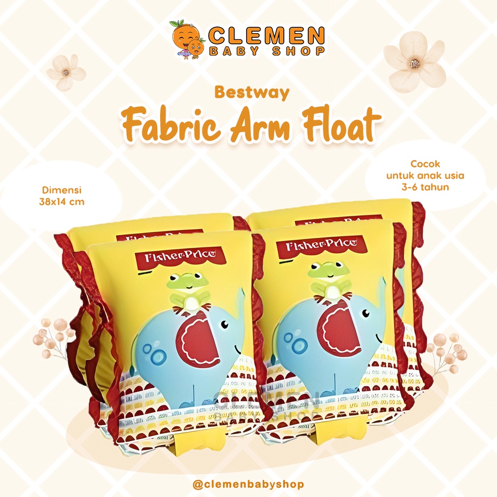 Jual Bestway Fabric Arm Float ( Ban Tangan ) | Shopee Indonesia