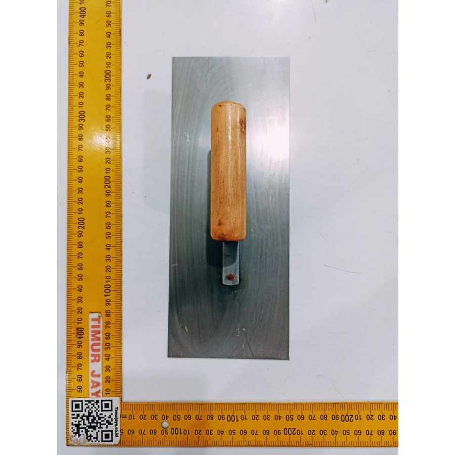 Jual FREED ROSKAM SENDOK SEMEN Plat Besi 10 in Plester Segi Gagang Kayu ...