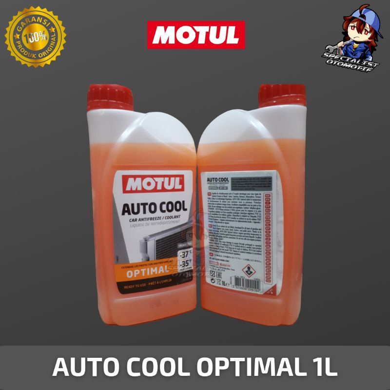 Jual MOTUL Auto Cool Optimal 1L (FREE STIKER) 100% Original | Shopee ...