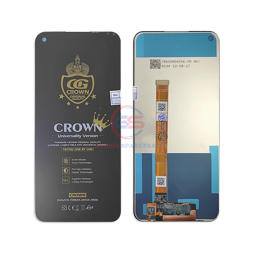 Jual LCD FULLSET TOUCHSCREEN OPPO A53 2020 / C17 / 7i / A54 4G ORI MEETOO | Shopee Indonesia