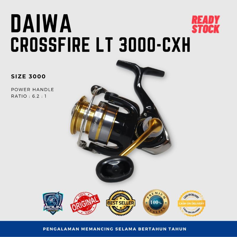 Jual Daiwa Crossfire LT 3000 CXH 4bs | Shopee Indonesia