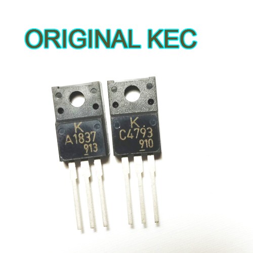 Jual Transistor A1837 C4793 KTA1837 KTC4793 Original KEC | Shopee Indonesia