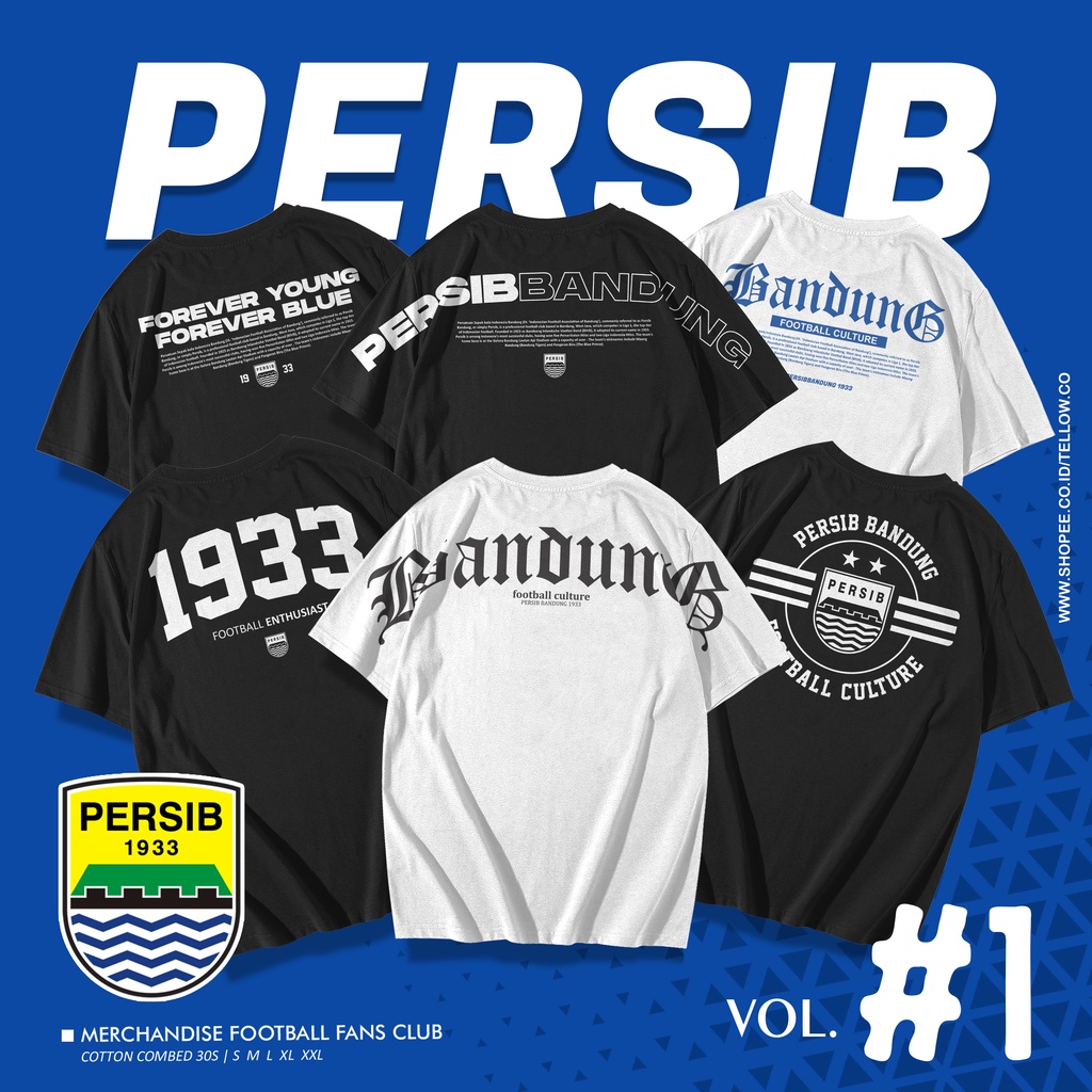 Jual BUNDLE - Tshirt Kaos suporter Persib Bandung Bobotoh Viking ...