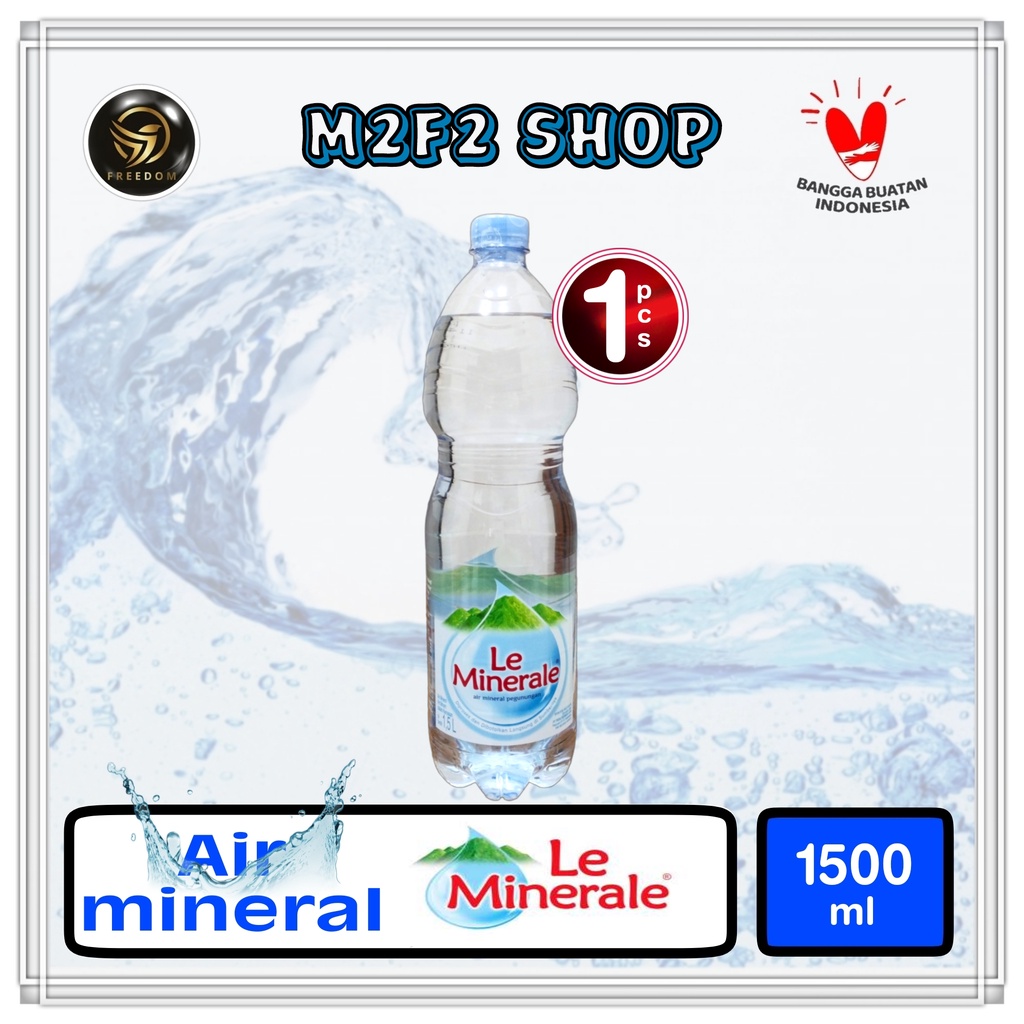 Jual Air Mineral Le Minerale Botol Besar Plastik Pet - 1500 ml (Kemasan ...