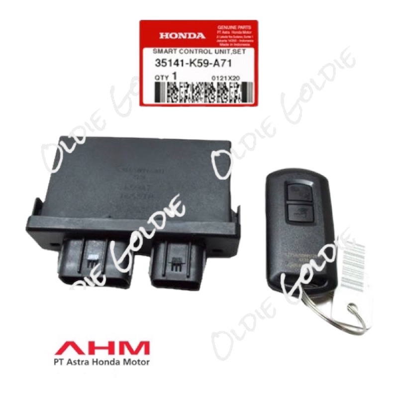 Jual 35141-K59-A71 Smart Control Unit Set SCU Vario 150 Keyless K59J ...