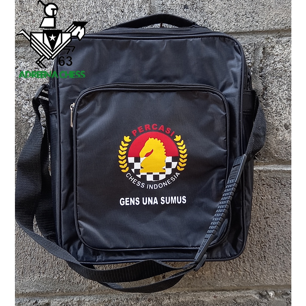 Jual Tas Catur Motif Polos dengan Logo Percasi | Shopee Indonesia