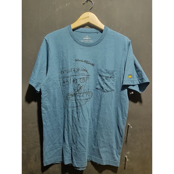 Jual Kaos SecondBranded uniqlo x Jean-Michel Basquiat | Shopee Indonesia