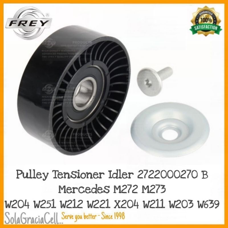 Jual Pulley Tensioner Mercedes M272 M273 W203 W204 W211 W212 ...