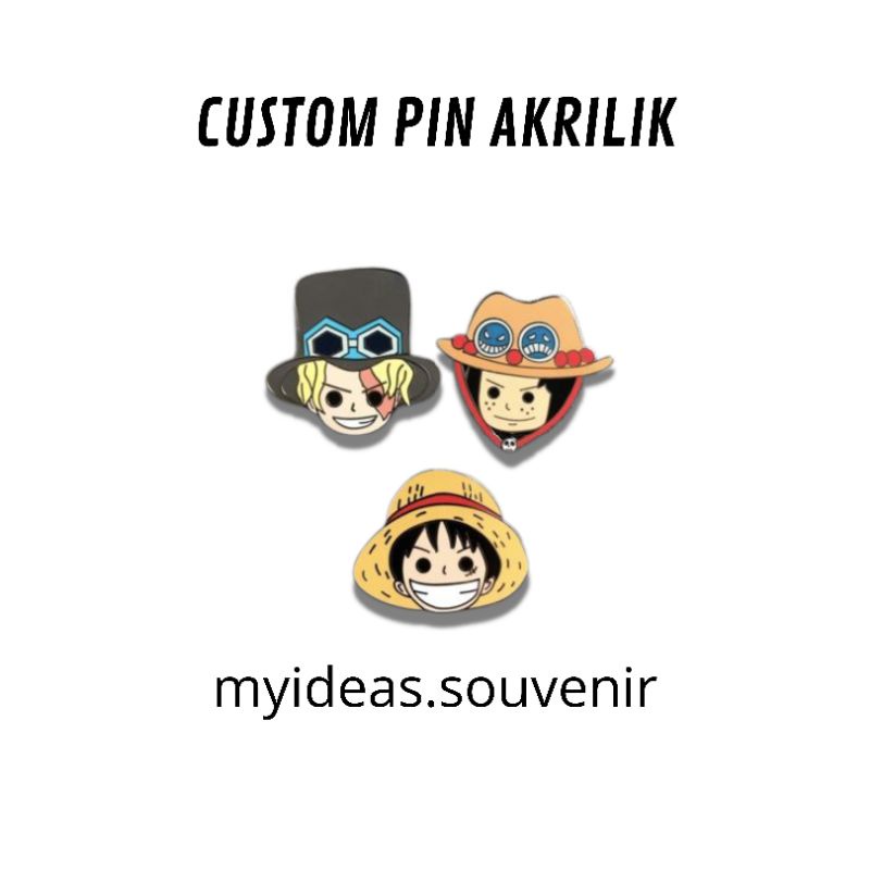 Jual CUSTOM PIN AKRILIK | Shopee Indonesia