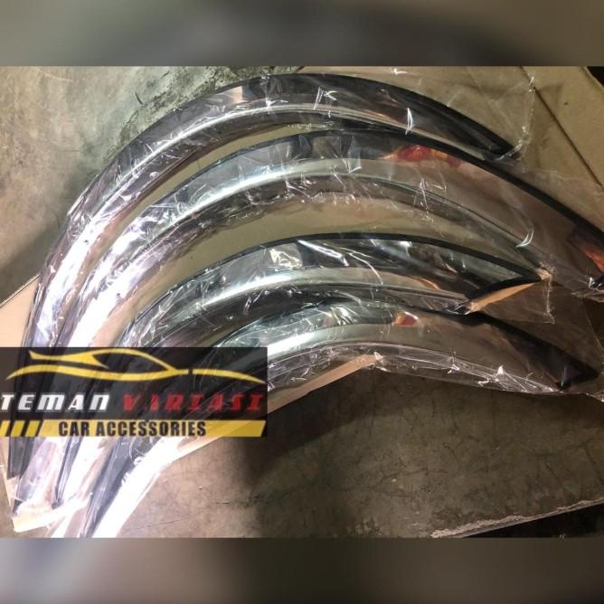 Jual List Lis Atas Ban Over Fender Trim Mobil New Starlet Kapsul ...