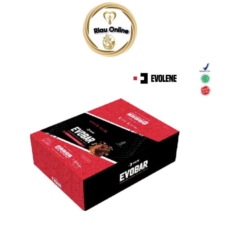 Jual Evobar by Evolene Protein Bar Snack Sehat isi 12bar/box | Shopee ...