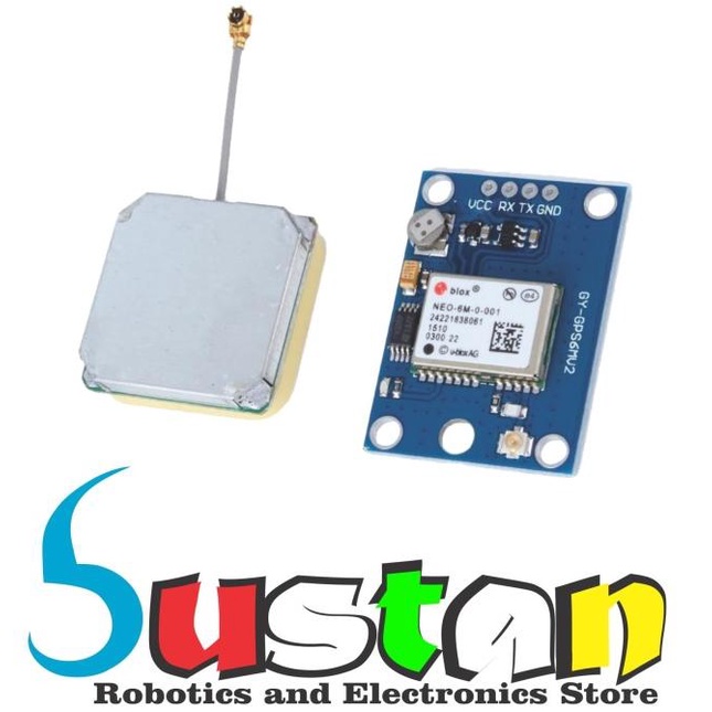 Jual GPS Module UBLOX NEO 6MV2 U-BLOX NEO-6M for Arduino, Raspberry ...
