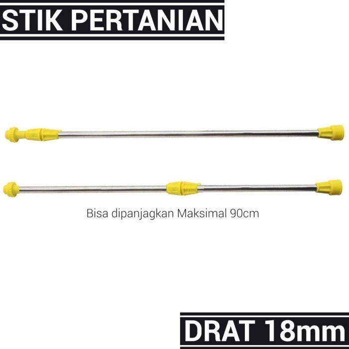 Jual Stick Sprayer pipa sprayer manual elektrik kuning panjang 90cm ...