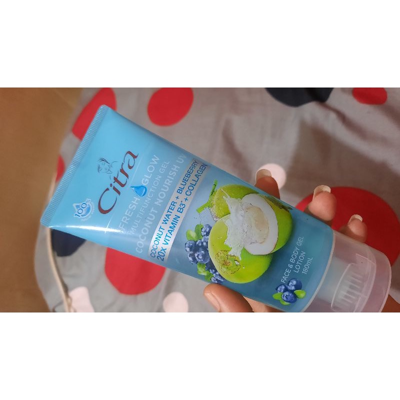 Jual citra fresh glow coconut/citra gel multifunction 180ml | Shopee ...