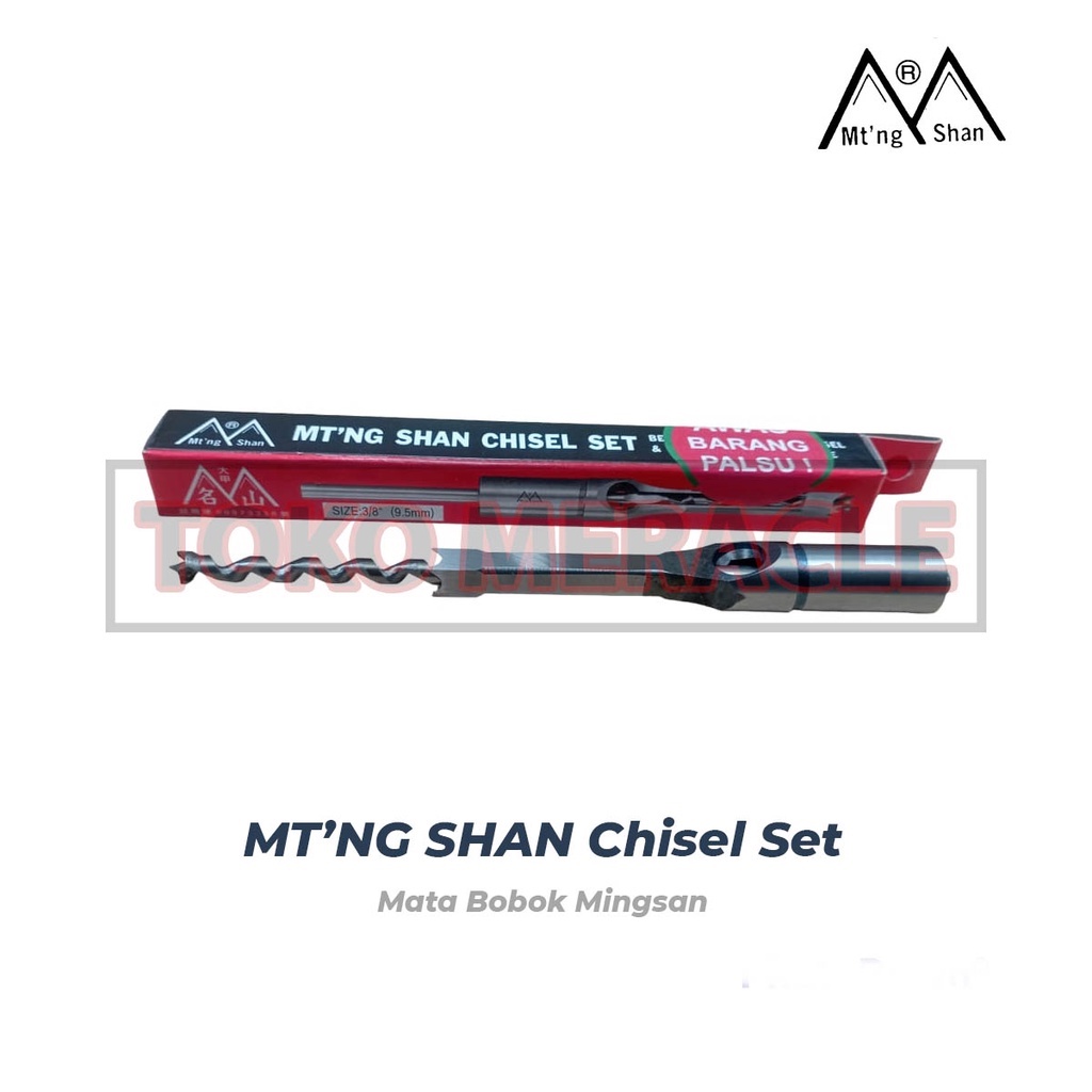 Jual (Original) Mt'NG Shan Tie Shan Chisel Kayu Set Komplit - MIngshan Mingsan Ming Shan Mata ...