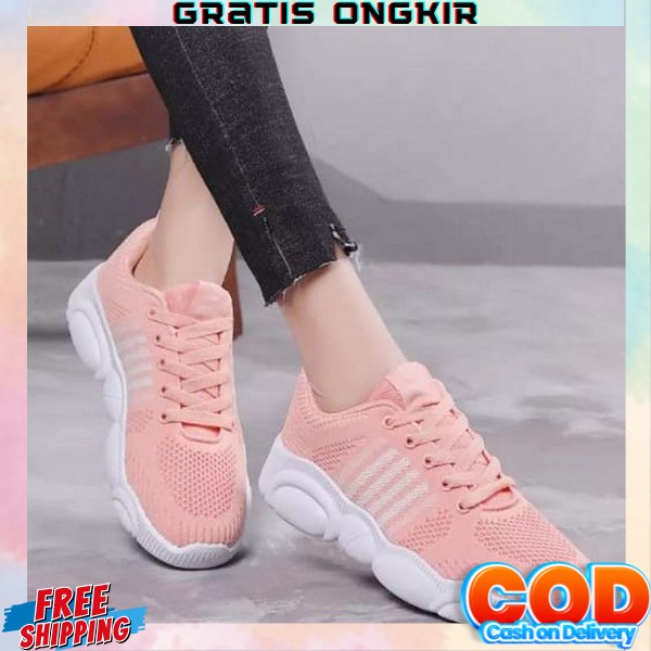 Jual Sneakers Wanita Terbaru Kekinian Sepatu Wanita Import Sepatu Cewek ...