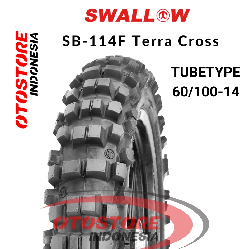 Jual Ban Luar Motor Swallow SB-114F Terra Cross 60/100-14 RING 14 ban ...