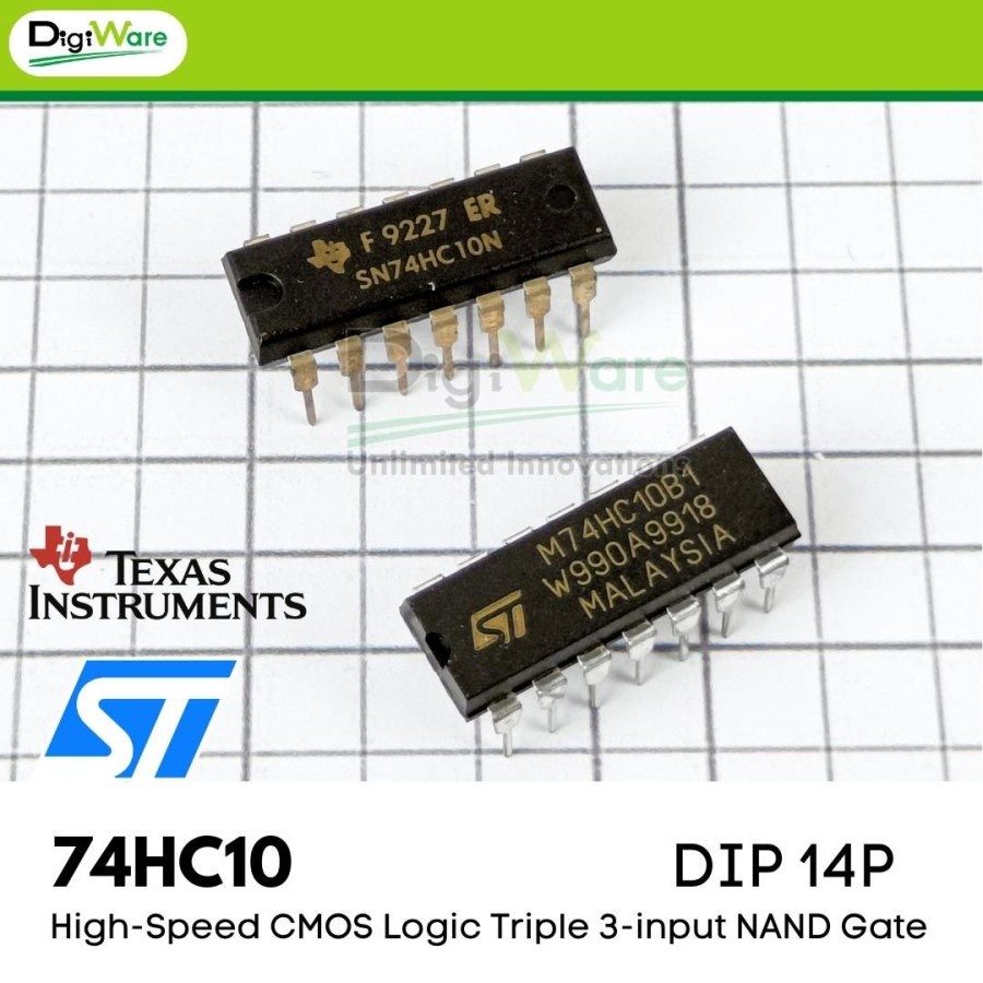 Jual IC TTL 74HC10 DIP 14 Pin | Shopee Indonesia