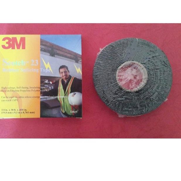 Jual 3M ISOLASI LISTRIK SCOTCH 23 / RUBBER SPLICING TAPE | Shopee Indonesia