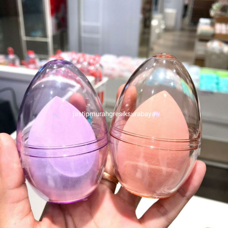 Jual MINISO Makeup Sponge / beauty blend miniso / SPONGE MINISO ...