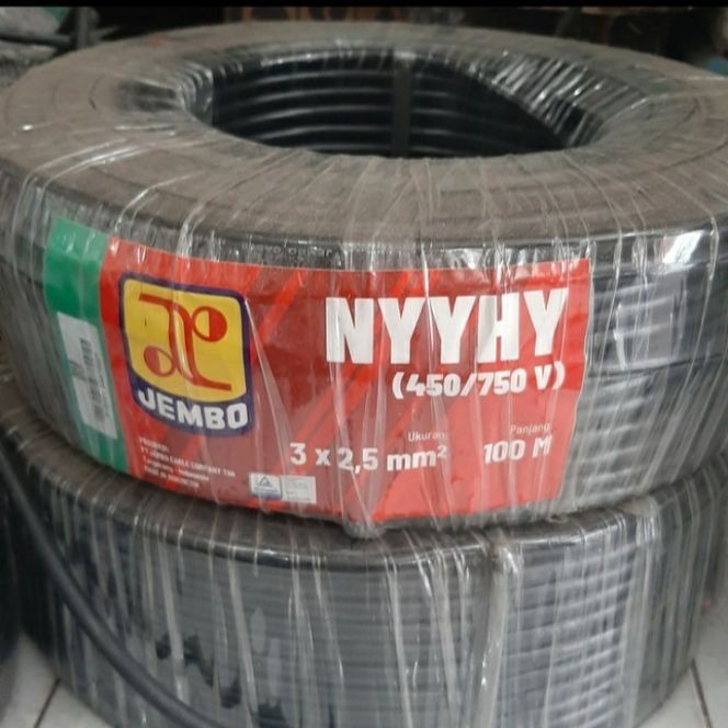 Jual KABEL POWER NYYHY 3x2.5 mm2 JEMBO METERAN | Shopee Indonesia