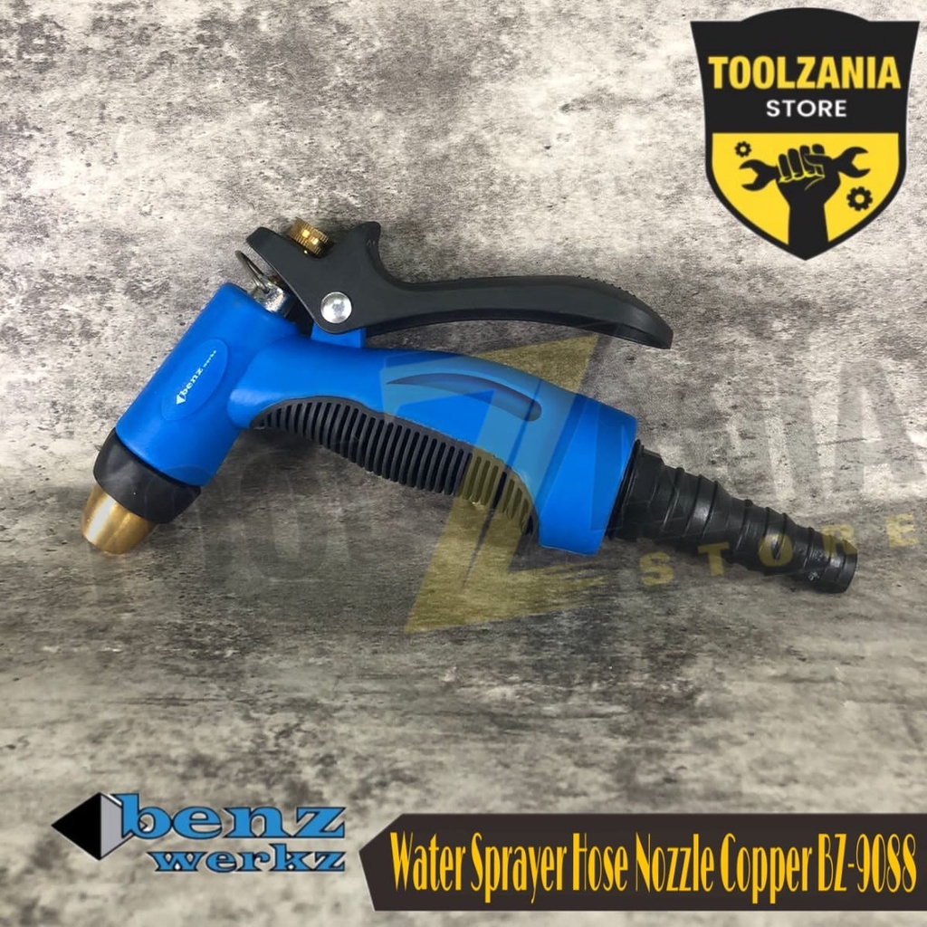Jual Hose nozzle copper benz werkz BZ-9088 / semprotan taman, mobil ...