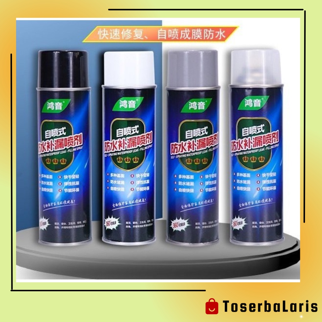 Jual Tambal Cat Tembok Spray Anti bocor waterproof leak proof spray ...