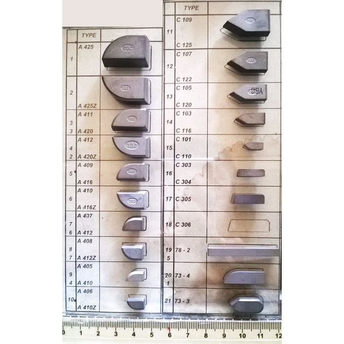 Jual Pisau Bubut atau Betel Widia YG6 Type A409 / A416 | Shopee Indonesia