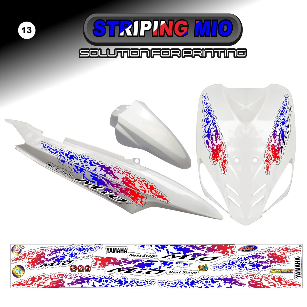 Jual STRIPING MIO NEXT STAGE STRIPING MIO SPORTY SMILE NEXT STAGE ...