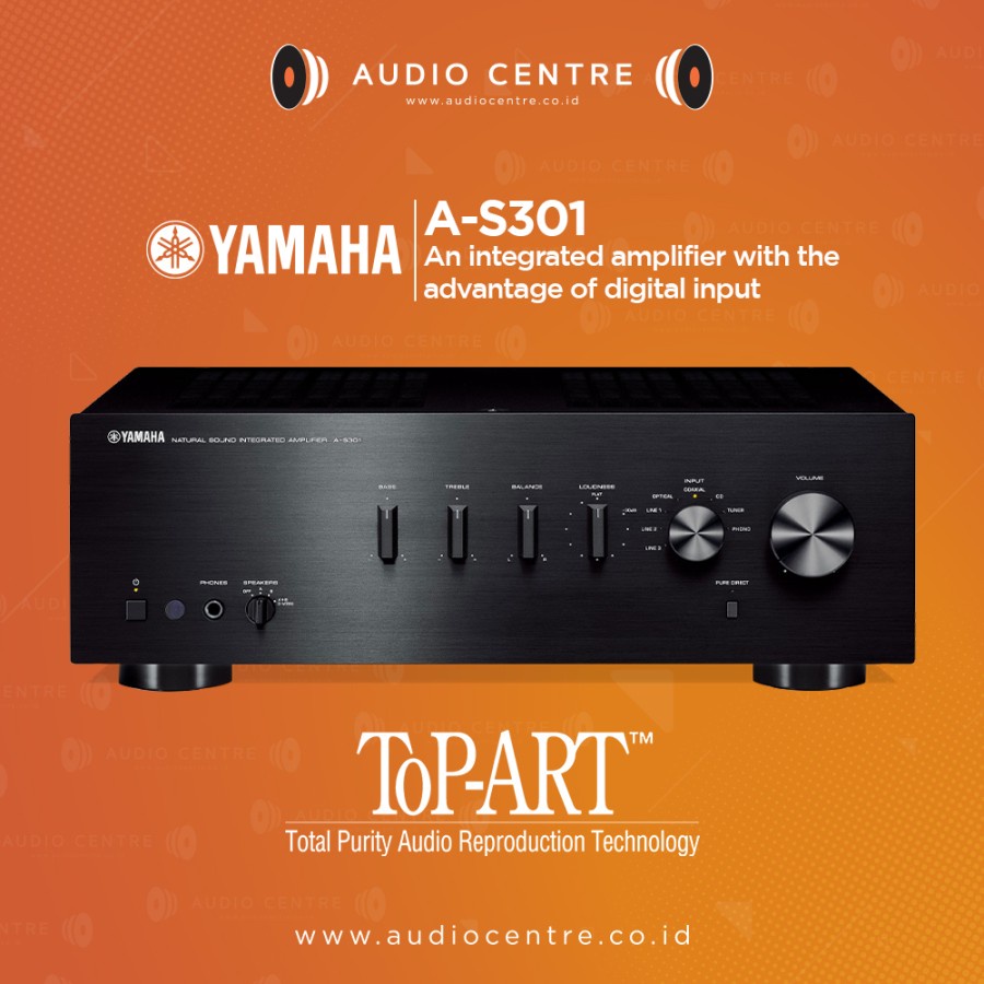 Jual Yamaha AS 301 / a-s301 / as301 Integrated Amplifier | Shopee Indonesia