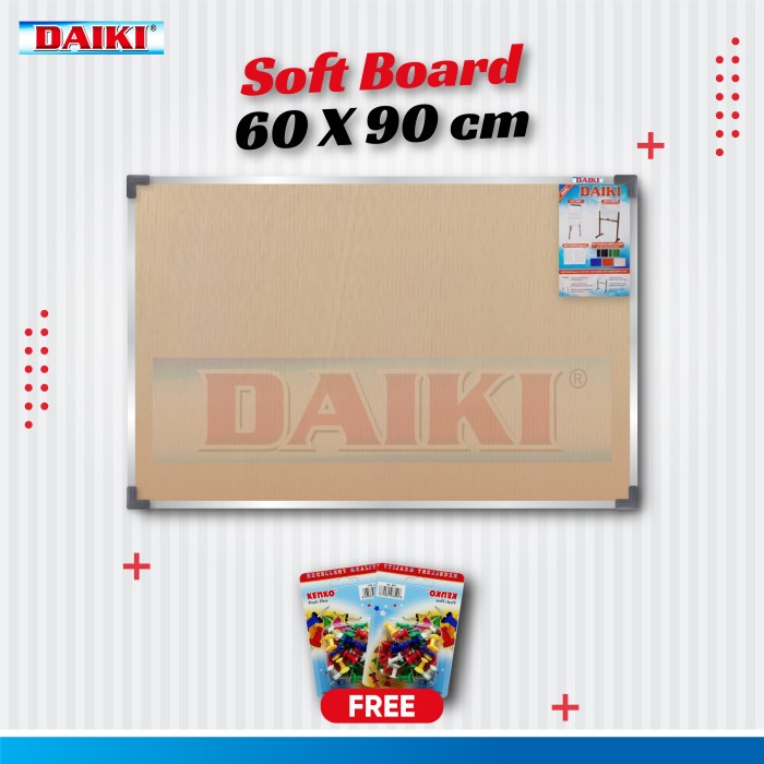 Jual Softboard / Papan Mading Classic Daiki Uk 60X90 Cm [Populer ...