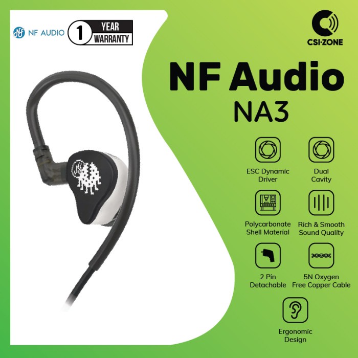 Jual NF Audio NA3 Essentials Dynamic Driver In Ear Monitor Earphone | Shopee Indonesia