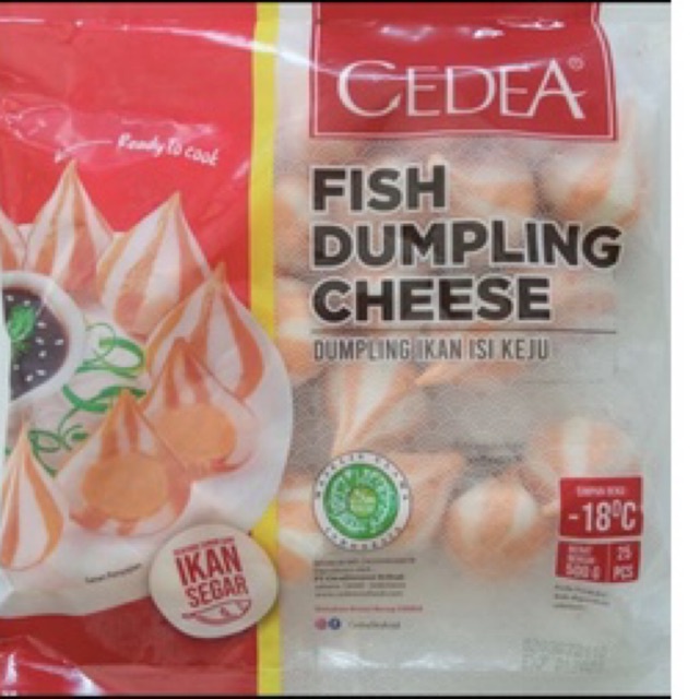 Jual CEDEA Cheese Dumpling 500gr | Shopee Indonesia