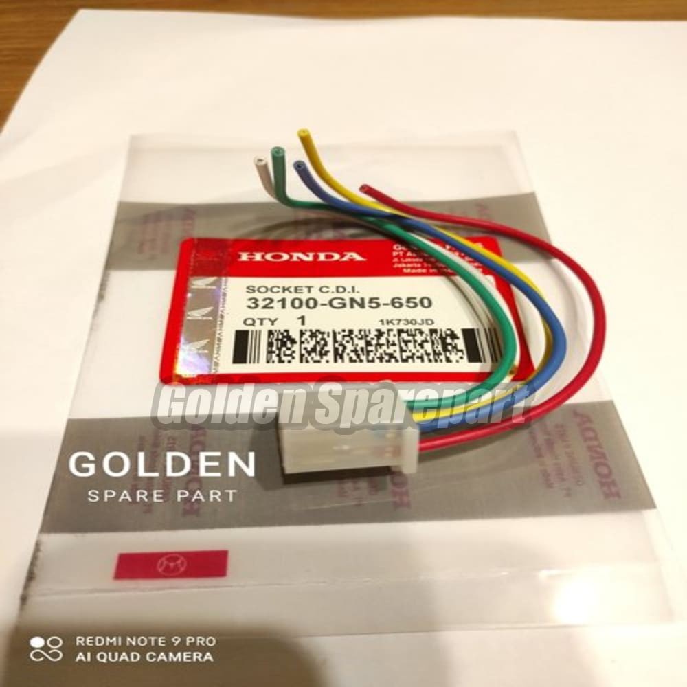 Jual Socket CDI Grand ORIGINAL Soket CDI Grand Supra Lama Win GN5 KD377 ...