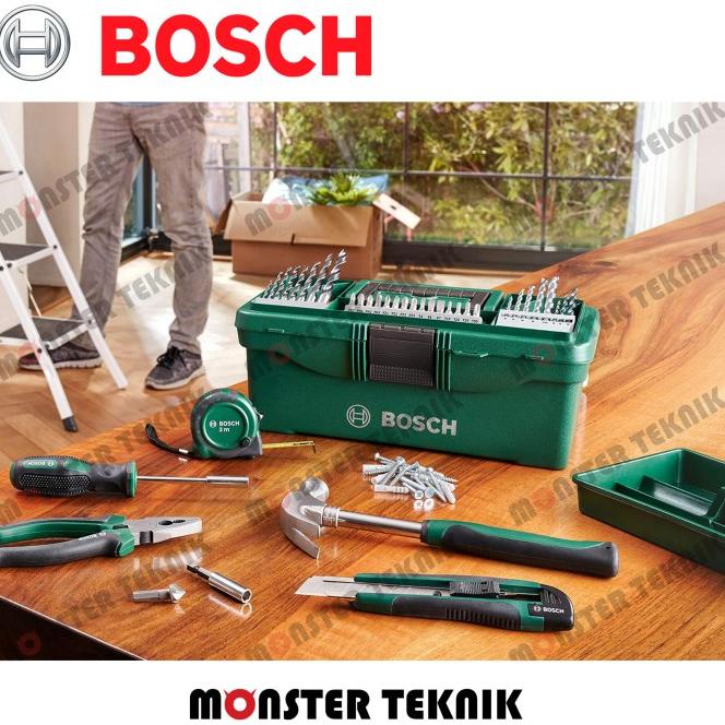 Jual Tool Kit 73 Pcs Bosch Starter Box Universal Toolkit Set 2 607 011 ...