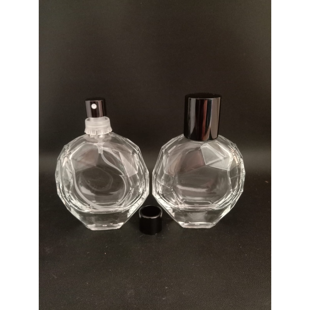 Jual Botol parfume V32460 55ml easypump+tutup hitam mini per pcs ...
