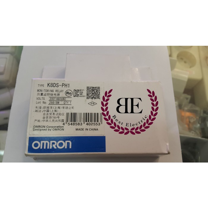 Jual HASE RELAY OMRON K8DS-PH1. KONTROL PHASE RELAY K8DSPH1 OMRON / K8DS ORIGINAL | Shopee Indonesia