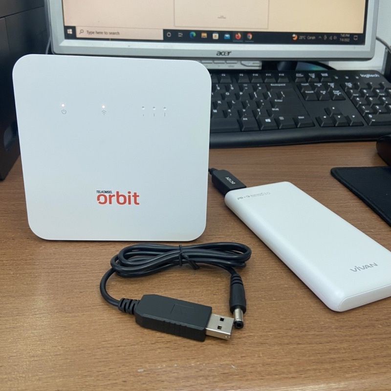 Jual Kabel Modem Router orbit ke power bank | Shopee Indonesia