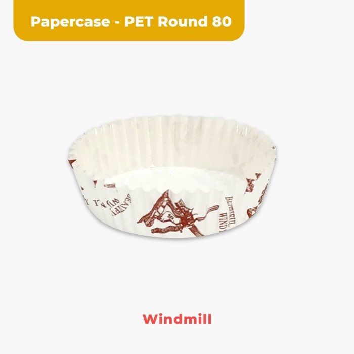 Jual PET/Cup Roti/Kertas baking Roti Round 80 cm Windmill isi 20 pcs ...