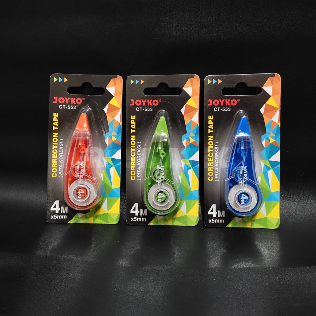 Jual TIPE X, TIPE X KERTAS, CORRECTION TAPE CT 553 JOYKO | Shopee Indonesia