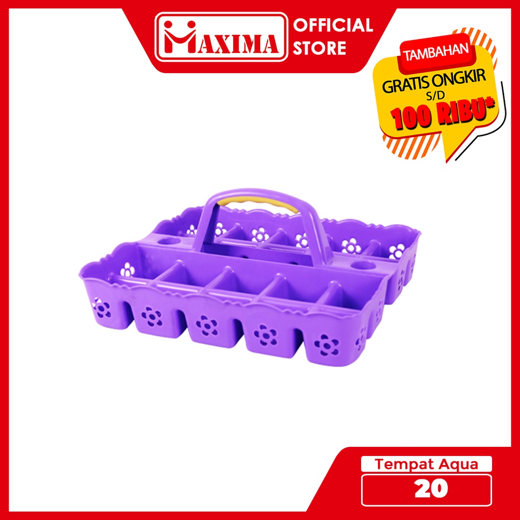 Jual Tempat AQUA 20 / Rak Minuman Gelas / Keranjang Aqua Gelas / Tempat ...