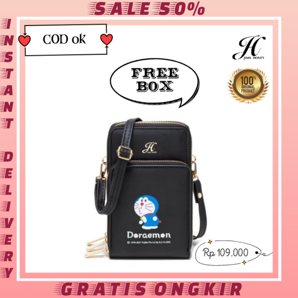 Jual Doraemon Bag Original Jims Honey (FREE EXCLUSIVE BOX) | Shopee Indonesia