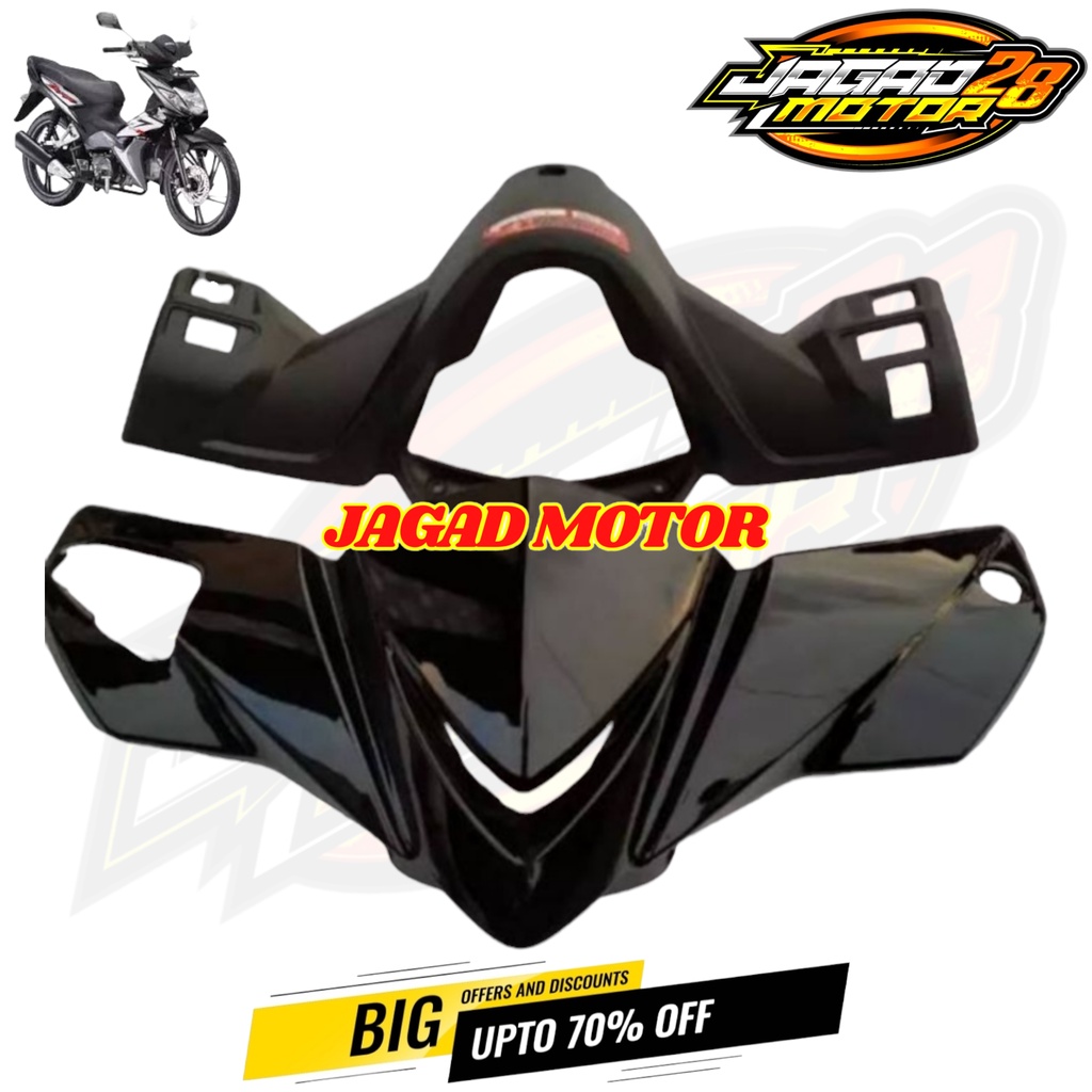 Jual Batok Kepala Depan Belakang Honda Blade Lama Hitam / Batok Kepala ...