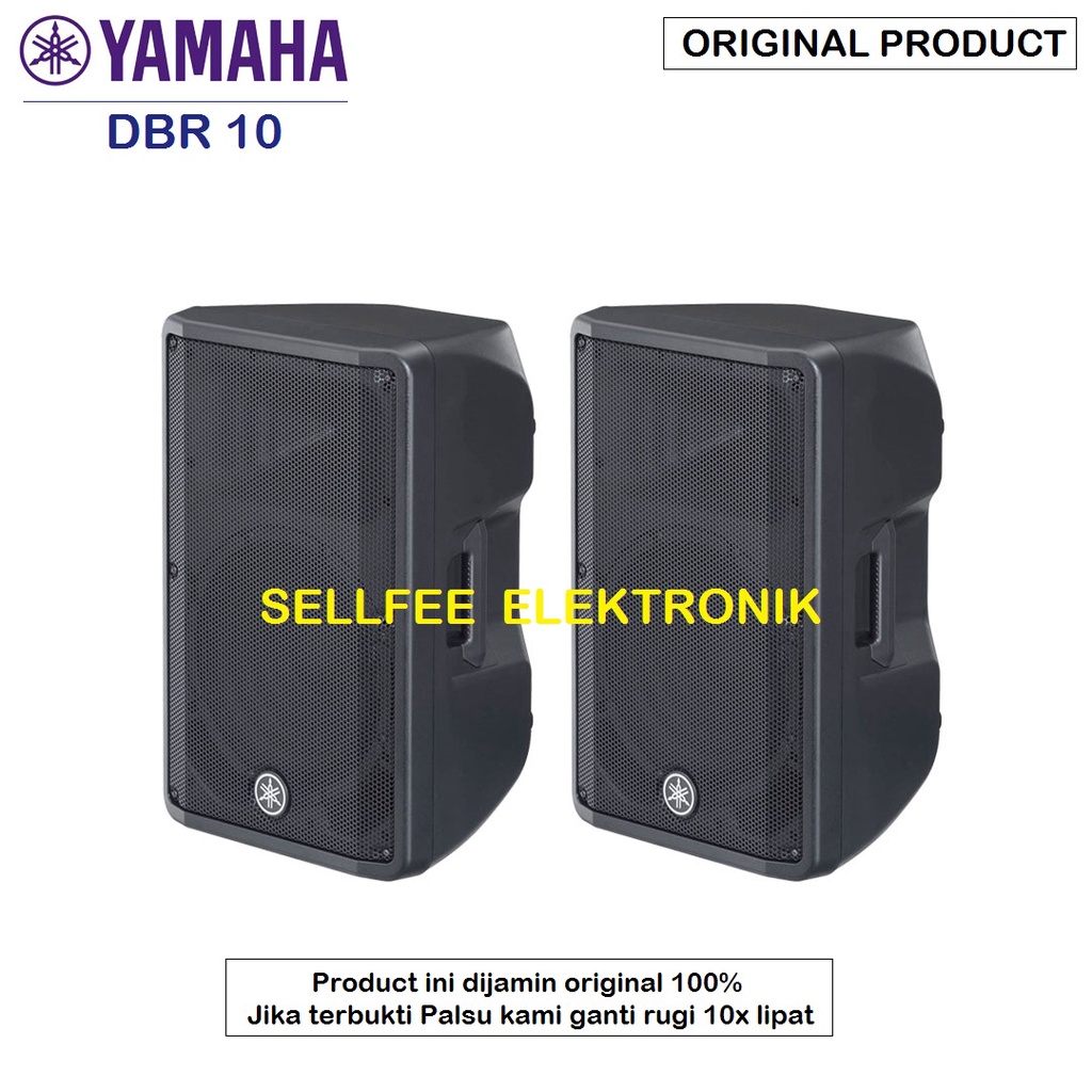 Jual Speaker Aktif Yamaha DBR 10 / Yamaha DBR-10 Original | Shopee ...