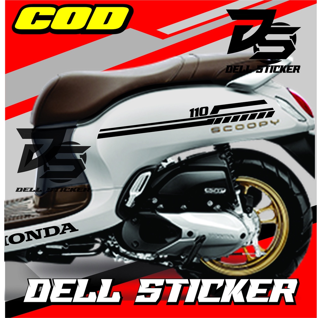 Jual sticker striping scoopy 2021-2022 prestige garis / CUTTING STIKER ...