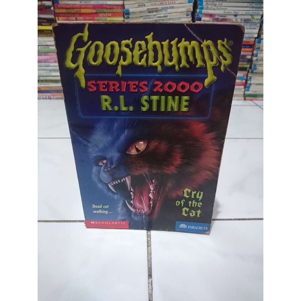Jual Novel Goosebumps - series 2000 - cry of the cat | Shopee Indonesia