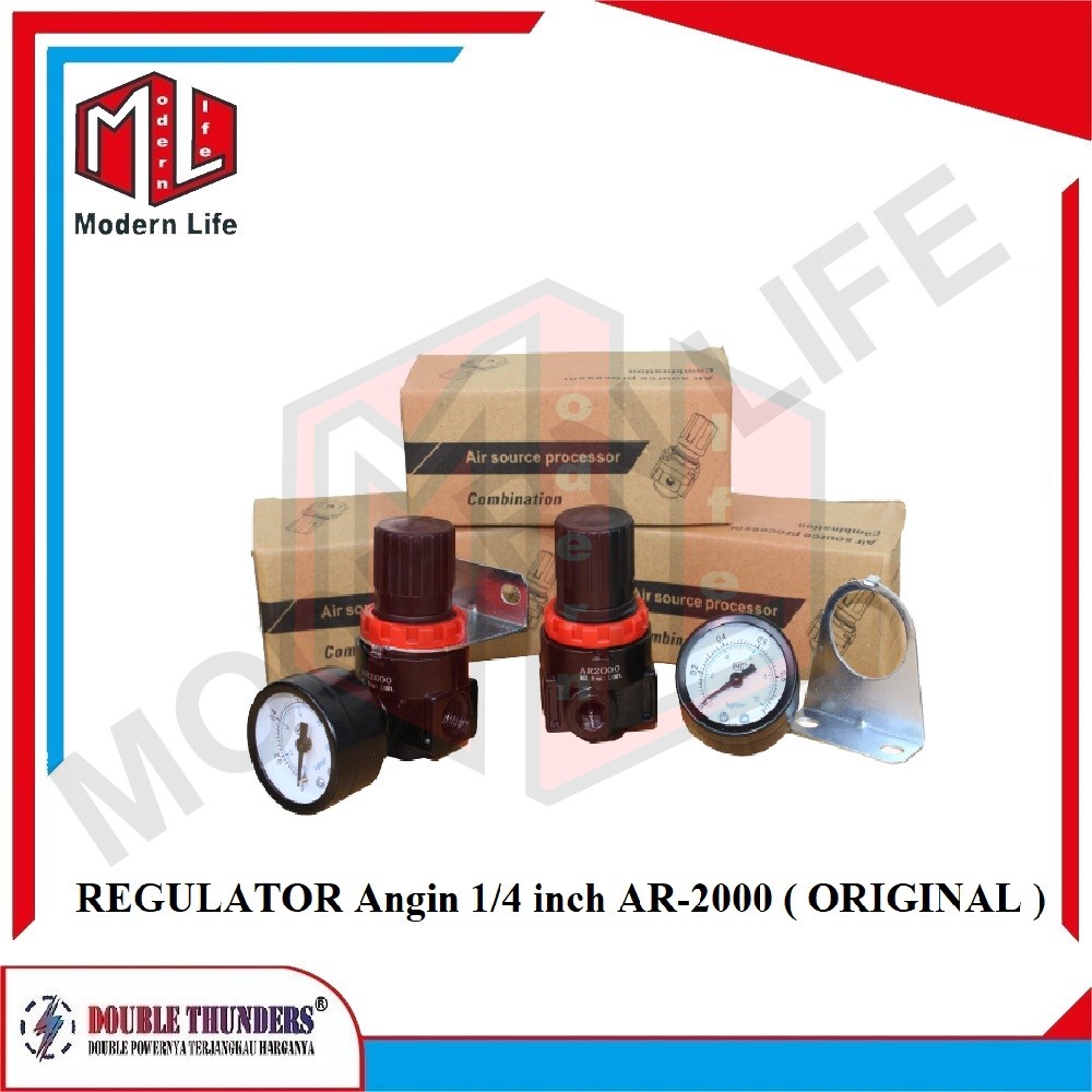 Jual Regulator Air Pengatur Tekanan Angin Kompresor Tabung Snow Wash 1/ ...