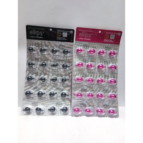 Jual Vitamin Rambut Ellips - Isi 20 kapsul | Shopee Indonesia