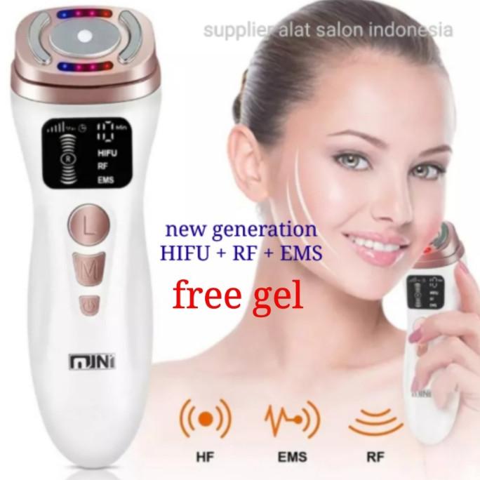 Jual mini hifu 3 in 1 HIFU RF EMS hifu generasi terbaru 2022 | Shopee ...
